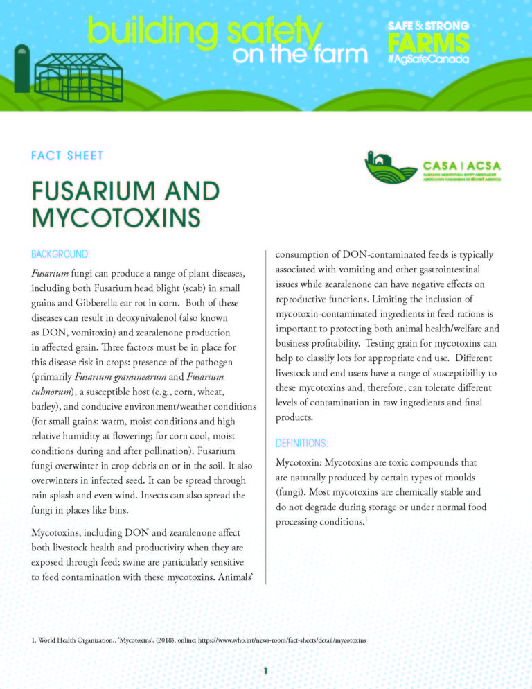 SafetyShop – Farm Safety Library – Canadian Agricultural Safety Association