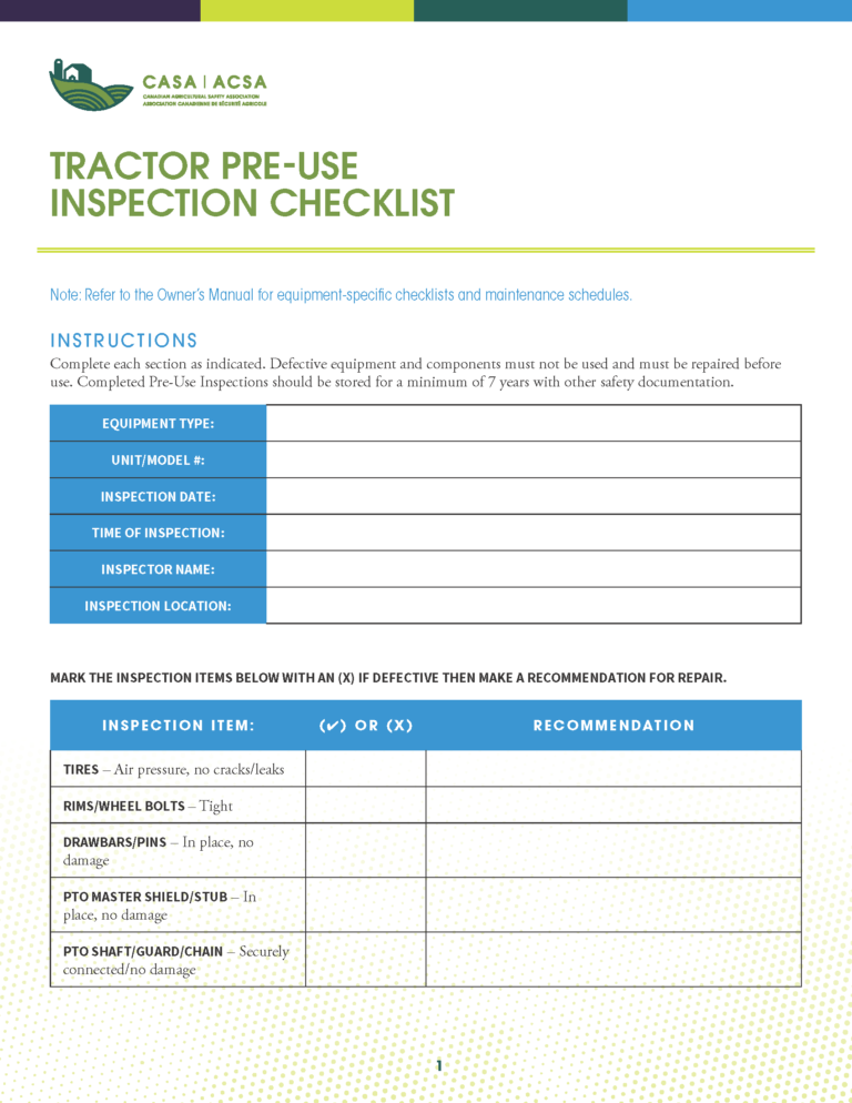 SafetyShop – Farm Safety Library – Canadian Agricultural Safety Association